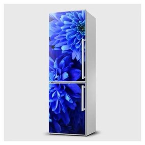 E-shop24, Pi51SL805, Rozměr 65x180 cm, Fototapeta samolepící na lednice - Gerbera modrá