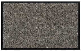 Hnědá vnitřní čistící pratelná vstupní rohož FLOMA Watergate - 40 x 60 x 0,7 cm