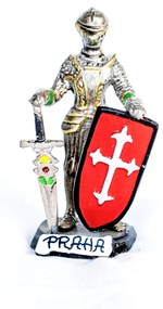 Figurka Rytíř - Templářský kříž