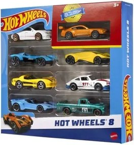Mattel Hot Wheels Angličáky 8ks / od 3 let