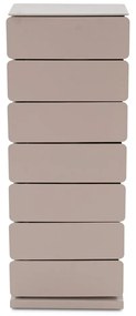 Taupe kovová komoda 37x99x26 cm Joey – Spinder Design
