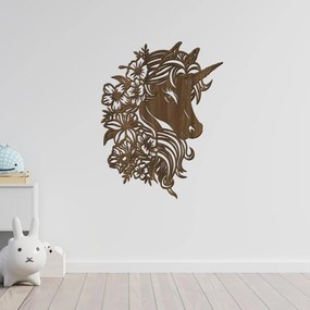 dřevo života Dřevěná dekorace UNICORN Zvolte barvu dekoru: Ořech, Rozměry šxv (cm): 40x52