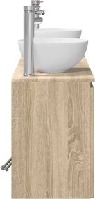 Sada koupelnových skříněk 3 ks Dub sonoma 49,5 x 41 x 64,5 cm 3405629