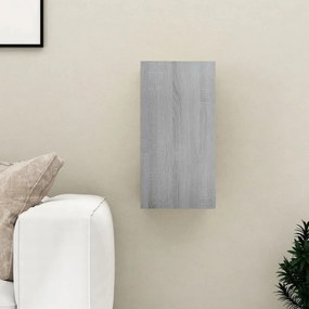 815743 vidaXL TV skříňka šedá sonoma 30,5 x 30 x 60 cm kompozitní dřevo