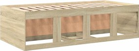 Válenda se zásuvkami bez matrace dub sonoma 75 x 190 cm 3280260