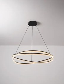 Designový lustr Ophelia černá