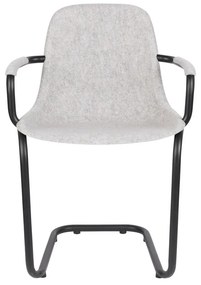 Světle šedé jídelní židle v sadě 2 ks Thirsty – Zuiver
