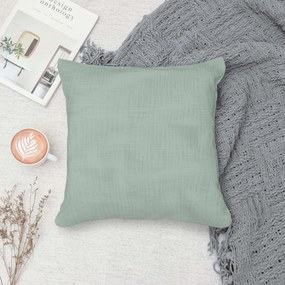 Mušelínový povlak na polštářek Salvia Velikost: atypický 50 x 50