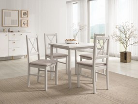 ADRK Furniture Židle Milo X CH-MIL-X-W-OP85