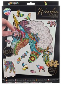 Lamps Dřevěné puzzle jednorožec 137d