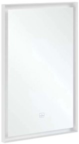 Villeroy & Boch Subway 3.0 - Zrcadlo v rámu s LED osvětlením, 50x75 cm, dotykový senzor A4635000