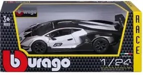 Bburago Race Lamborghini Essenza SCV12 White / měřítko 1:24