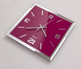 Skleněné nástěnné hodiny JVD N26113.3