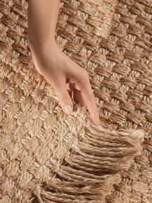 Hanse Home, Kusový koberec Handloom 106335 Fjord Natural Gold, 200x300, béžová, chodba / předsíň
