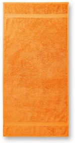 MALFINI Ručník Terry Towel - Mandarinkově oranžová | 50 x 100 cm