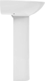 Volně stojící umyvadlo podstavec keramické bílé 520x440x190 mm 142999