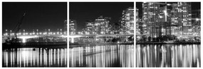 Krásný obraz nočního města (90x30 cm), 40 dalších rozměrů
