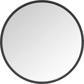 vidaXL Nástěnné zrcadlo černé 40 cm [322293]