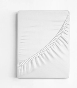 JERSEY PROSTĚRADLO JERS4 180X200 CM, VÝŠKA 30 CM KRÉMOVÉ