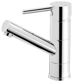 F-Design Flusso, stojánková umyvadlová baterie, chrom lesklý, FD1-FLS-2A-11