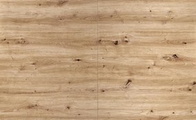 HALMAR LAMELLO jídelní stůl 160-210 dub artisan/černý