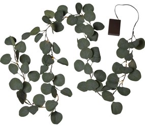 Zelená LED světelná dekorace Star Trading Eucalyptus, délka 1,8 m