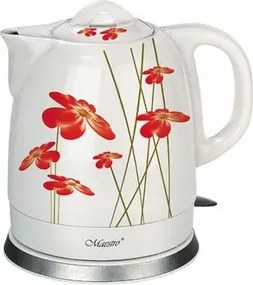 Maestro MR-066 bílá / Rychlovarná konvice / 1500W / 1.5L / keramická