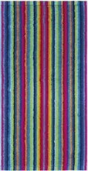 Ručník 50x100 cm Lifestyle Stripes Multicolor Dunkel