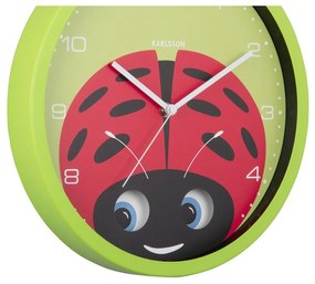 Dětské hodiny ø 31 cm Peekaboo Ladybug – Karlsson