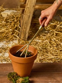 Sinsay - Ruční zahradní hrábě - zlatá