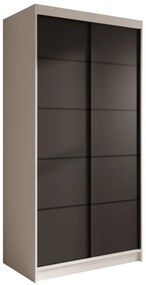 Posuvná skříň Verto 100 Black Black 5 2