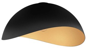 LED černo-zlaté designové stropní svítidlo Opsi 50