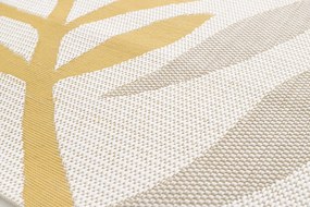 Balta, TRHÁK: Kusový koberec RE_FRESH 37513-657 – na ven i na doma, 160x230, žlutá, chodba / předsíň