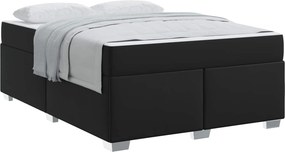 Rám postele Černá 140 x 200 cm PVC 3399238