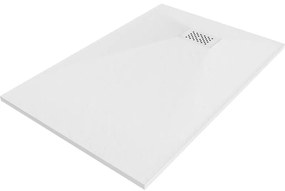 Mexen Hugo obdélníková sprchová vanička SMC 100 x 80 cm, bílá, kryt bílý - 42108010-W