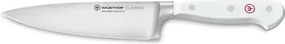 Wüsthof Classic White Kuchařský nůž 16 cm / Kuchyňský nůž / Ocel X50Cr
