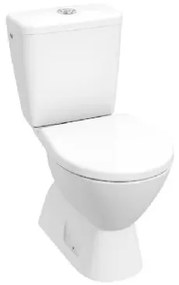 Jika Lyra plus - WC kombi, spodní odpad, spodní napouštění, Rimless, DualFlush, bílá H8257270002423