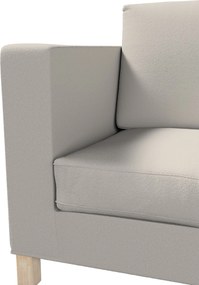 Potah na pohovku IKEA  Karlanda 2-místná, krátký barva béžová látka pletený vzor