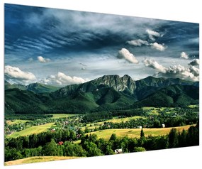 Obraz horské krajiny (120x80 cm)