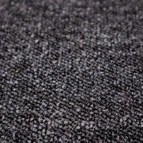 Condor Carpets, Metrážový koberec Classica 87, zátěžový, na míru, šíře 4m,5m, šedá, ab (mřížka), chodba / předsíň
