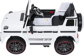 Elektrické autíčko Mercedes G63 AMG LIFT bílé