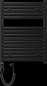 Mexen Helios, elektrické topné těleso 800 x 600 mm, 600 W, černá, W103-0800-600-2600-70