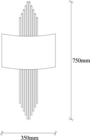 Černé nástěnné svítidlo Rayi – Opviq lights