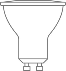 LED žárovka GU10 PAR16 OSRAM 6,9W (75W) teplá bílá (2700K) reflektor 36°