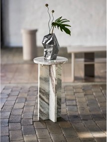 Mramorový kulatý odkládací stolek ø 30 cm Jasmia – Bloomingville