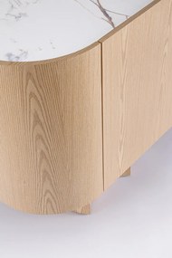 BIZZOTTO Dřevěná komoda OTILIA dub 160x80 cm 0734639