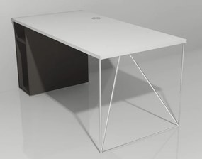 NARBUTAS - Pracovní stůl AIR s otevřenou policí (L) 180x80 cm
