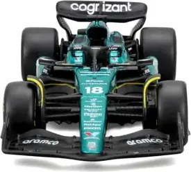 Bburago RACE Formule F1 Team Aston Martin AMR23 (2023) #18 Lance Strol