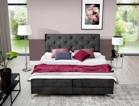 Dvojlůžko boxspring ADEL - Soft 33 - 140x200