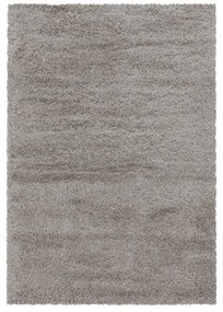 Vopi | Kusový koberec Fluffy shaggy 3500 beige - Kruh průměr 120 cm